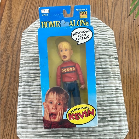 T-HQ, Inc. | Toys | Home Alone Screaming Kevin Action Figure | Poshmark